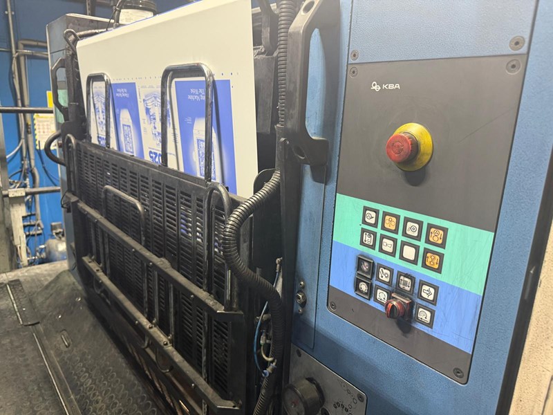 5 color Used KBA RA 105U-5+L ALV 2 PWVA year 2008 with UV | PressCity