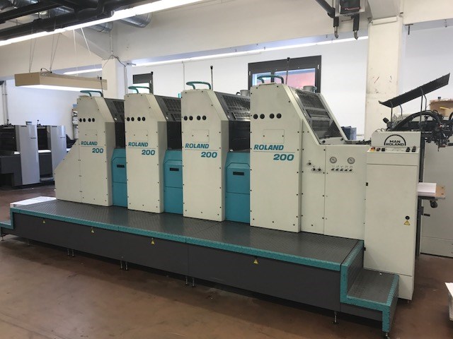 4 color Used Man Roland R 204E year 2001 | PressCity