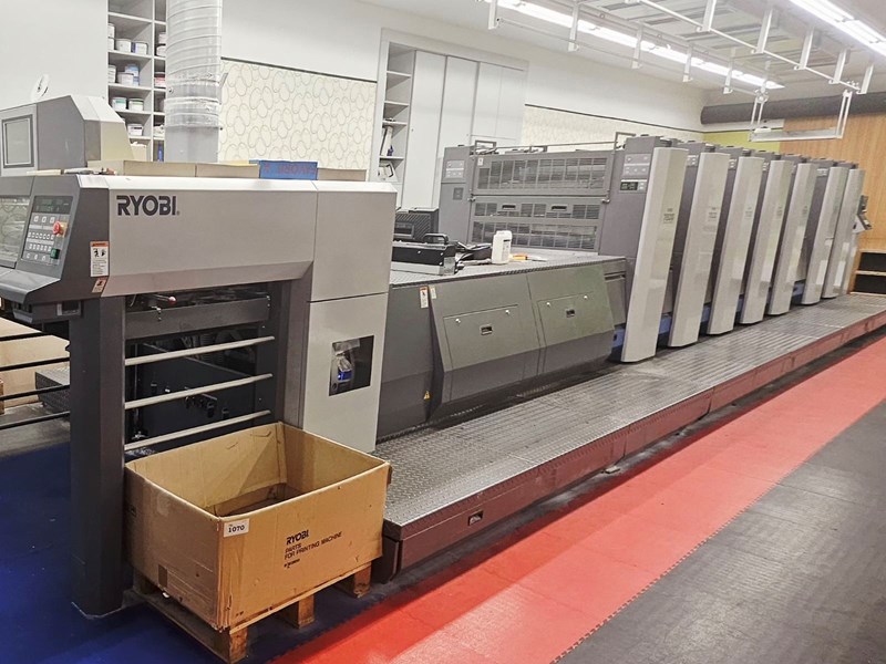6 color Used Ryobi 756GP Lack year 2012 with UV | PressCity