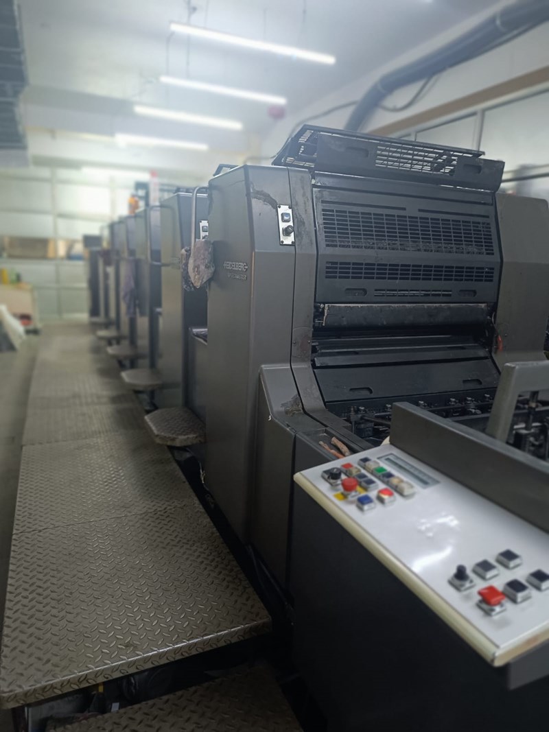 5 color Used Heidelberg SM 74 5+L year 1996 | PressCity