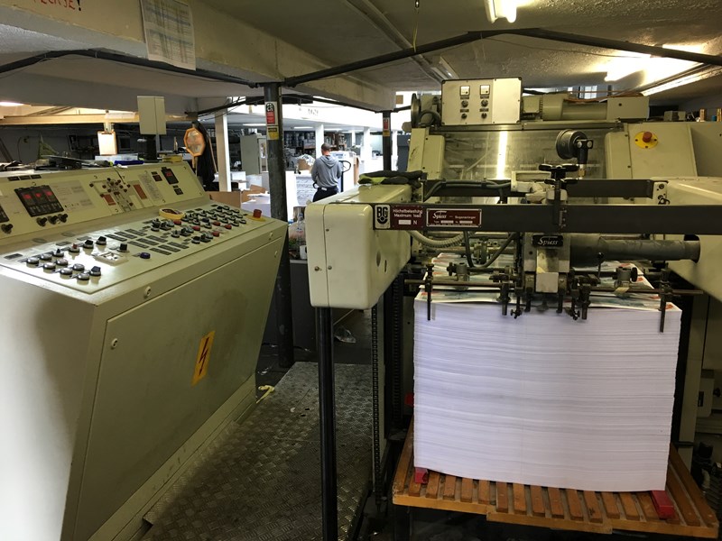 Used GEITZ 790 FOILING MACHINE year 1993 | PressCity