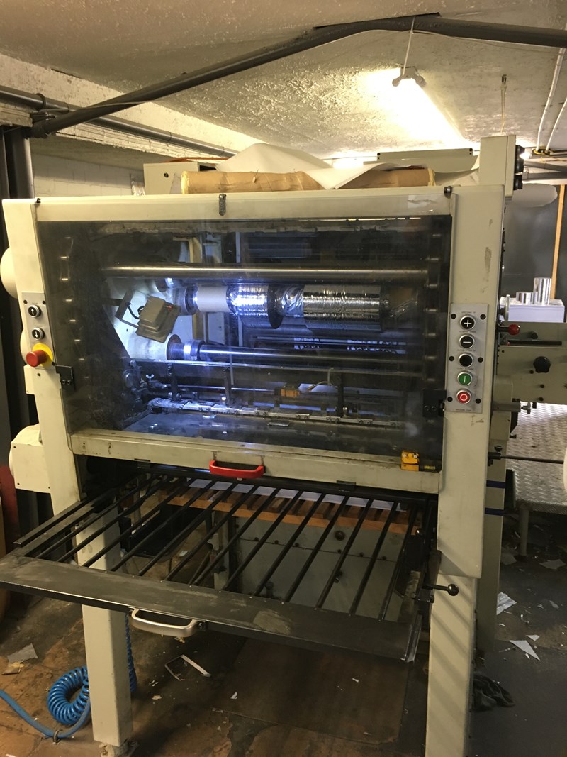 Used GEITZ 790 FOILING MACHINE year 1993 | PressCity