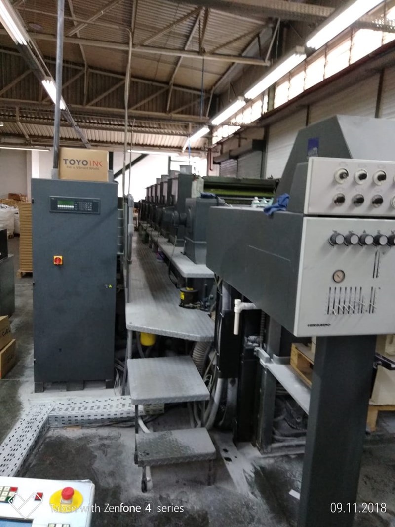 6 color Used Heidelberg Speedmaster 102-6PPL year 1996 | PressCity