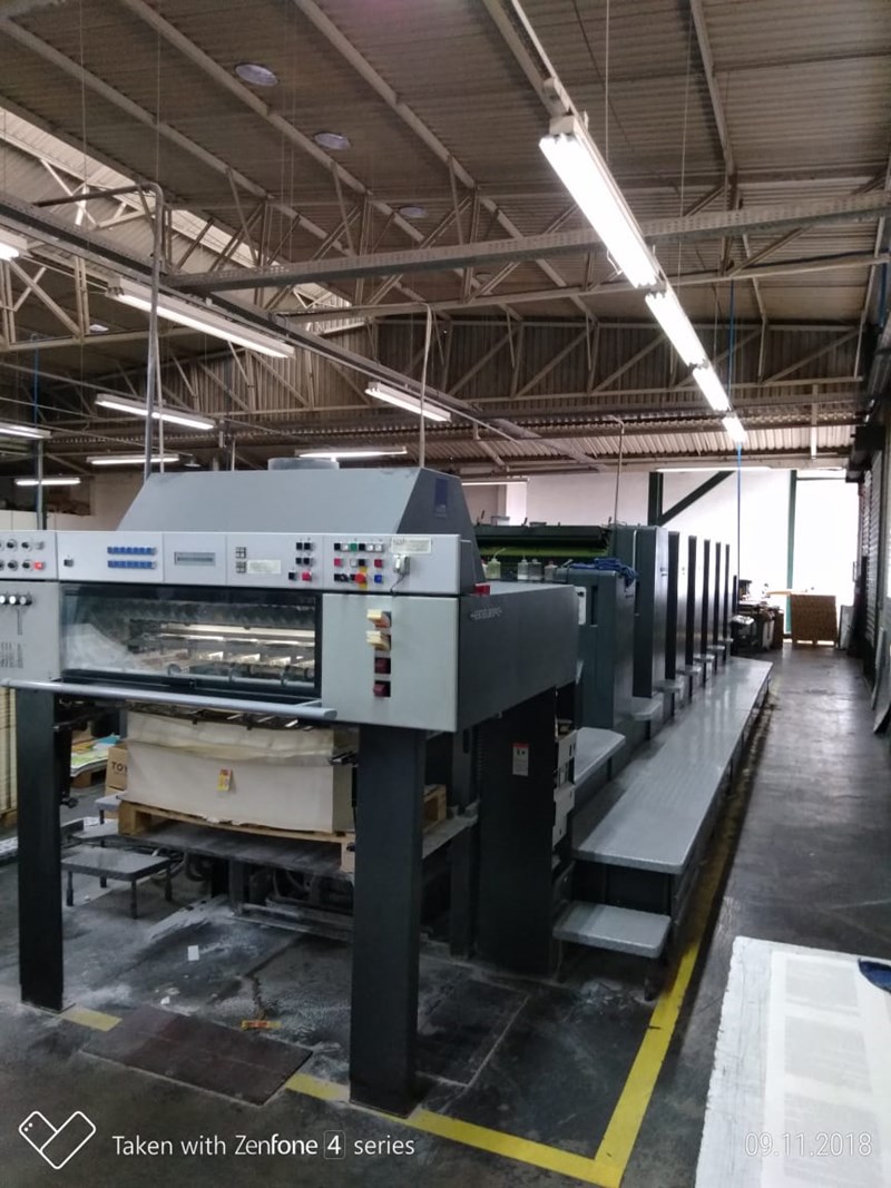 6 color Used Heidelberg Speedmaster 102-6PPL year 1996 | PressCity