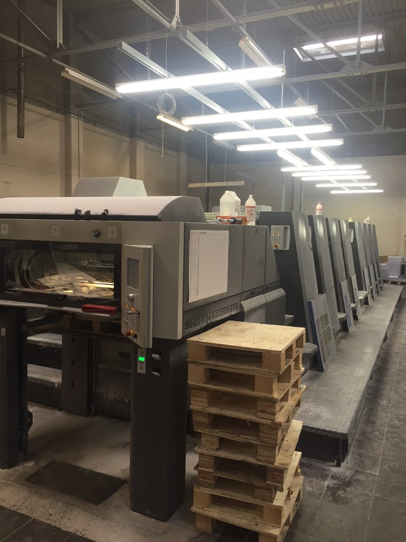 8 color Used Heidelberg SPEEDMASTER XL 75 8P year 2011 | PressCity