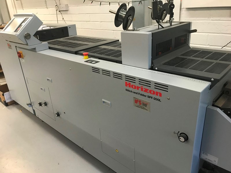 Used HORIZON BOOKLET MAKER year 2016 | PressCity