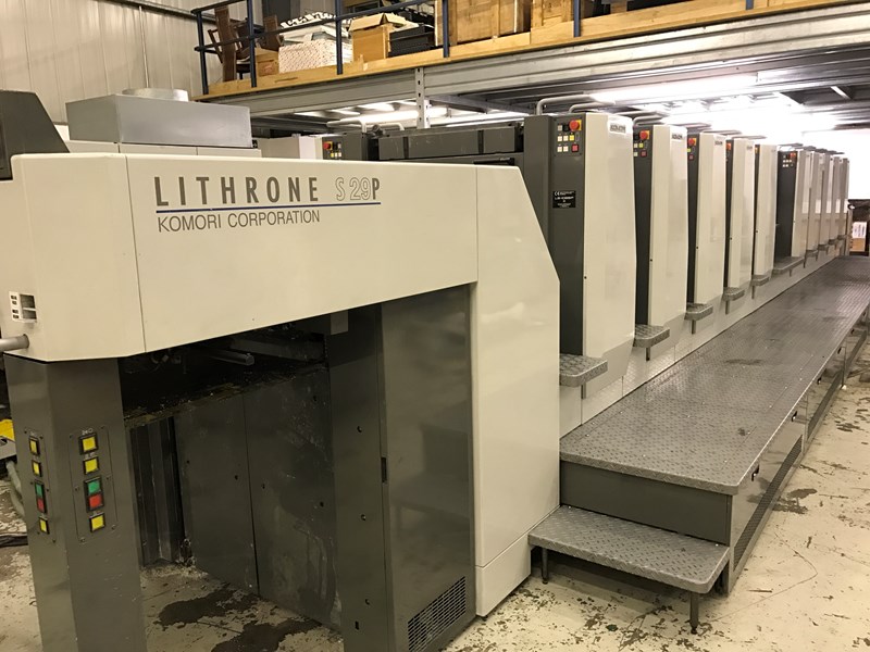 10 color Used Komori Lithrone LS1029 P H year 2006 | PressCity