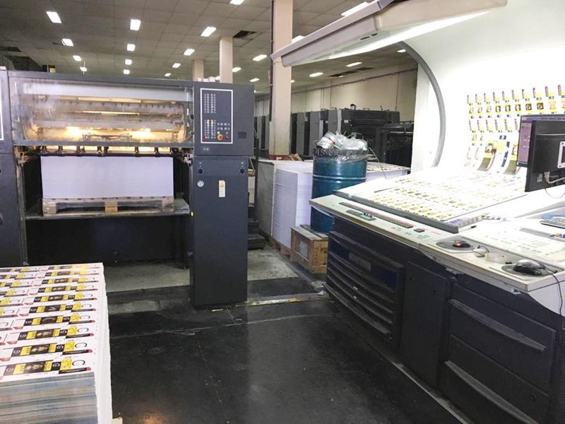 4 color Used Man Roland R704-3B Hi Print year 2011 | PressCity