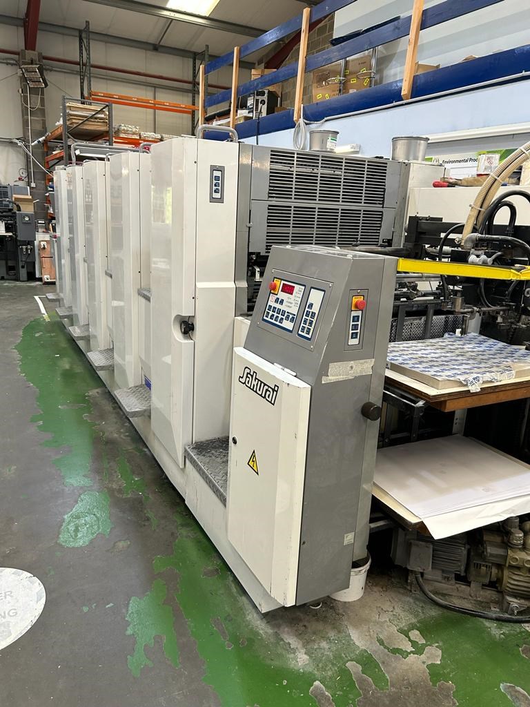 5 color Used Sakurai 566SI year 2005 | PressCity