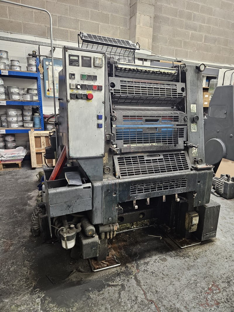 2 color Used HEIDELBERG GTOZ 52 year 1990 | PressCity