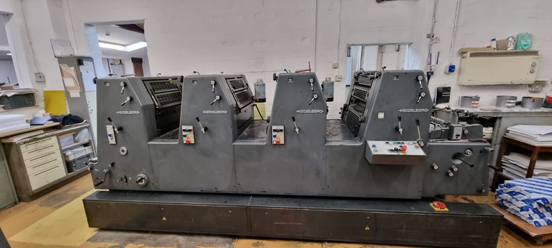 4 color Used HEIDELBERG GTO52-4 year 1998 | PressCity