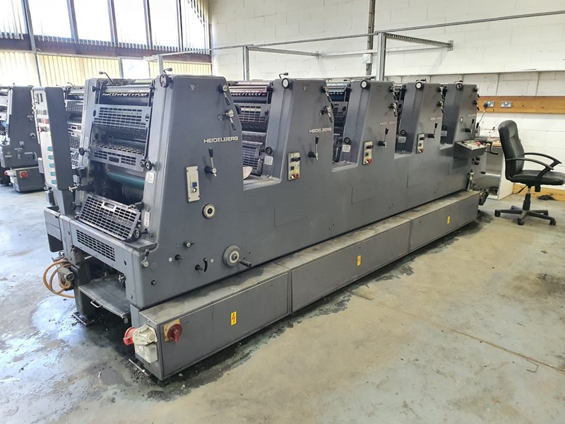 5 color Used Heidelberg GTOFP 52 year 1989 | PressCity