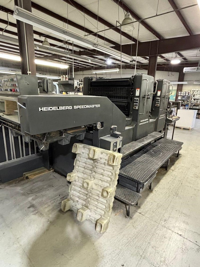 2 color Used HEIDELBERG 102 ZP year 1988 | PressCity