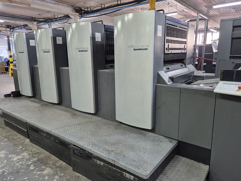 4 color Used Heidelberg SM 74-4 year 2008 | PressCity