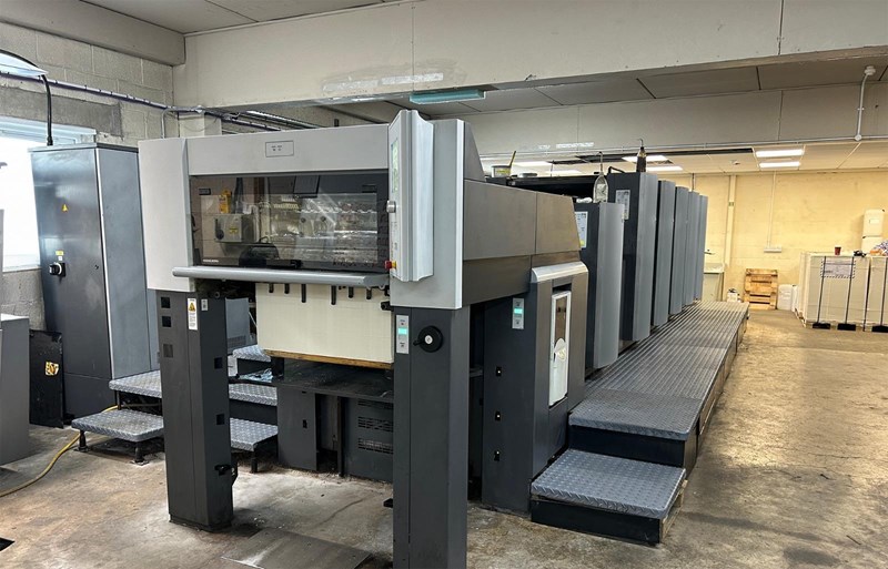 5 color Utilisé Heidelberg SM74-5-P+L year 2010 | PressCity