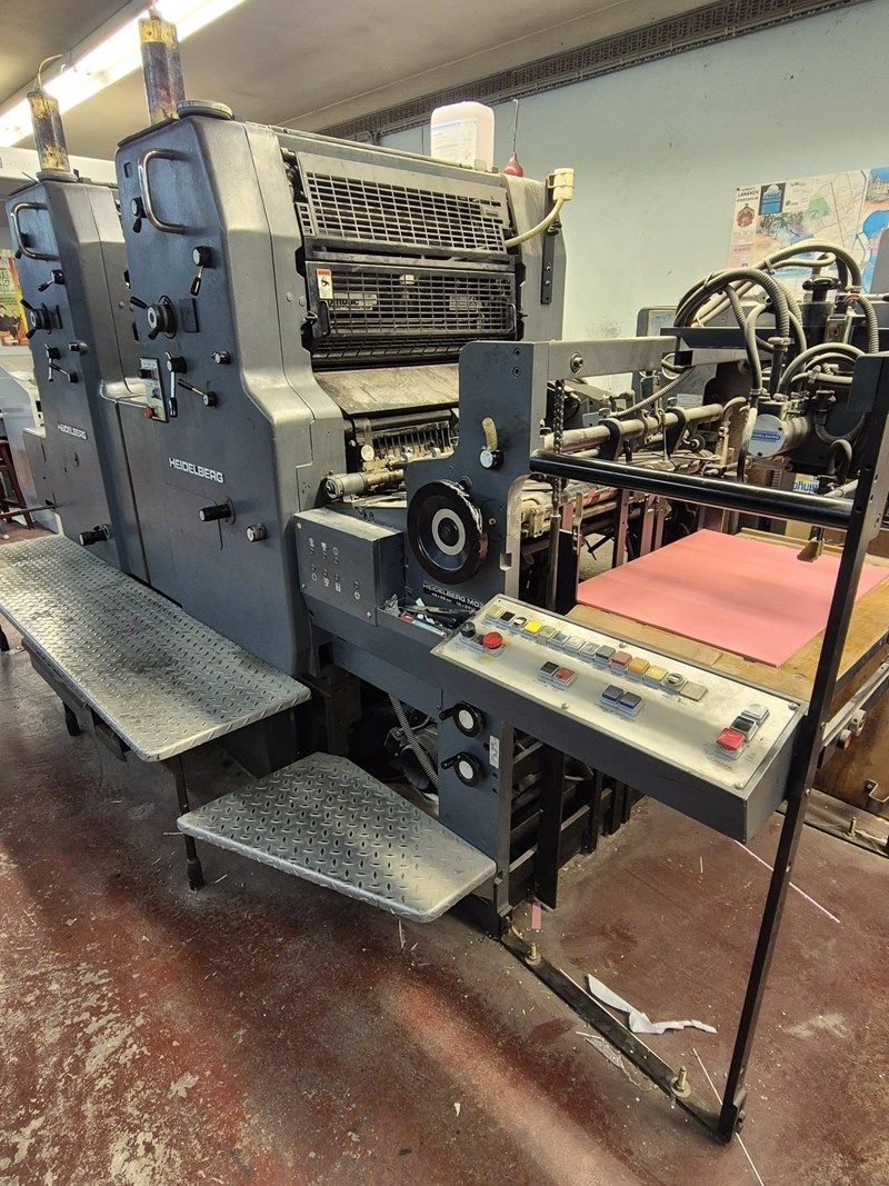 2 color Used Heidelberg MOZS year 1985 | PressCity