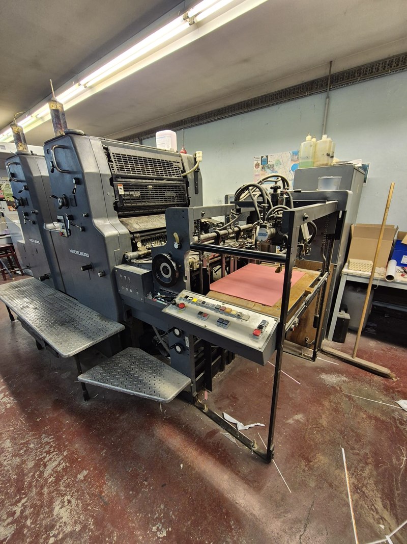 2 color Used Heidelberg MOZS year 1985 | PressCity
