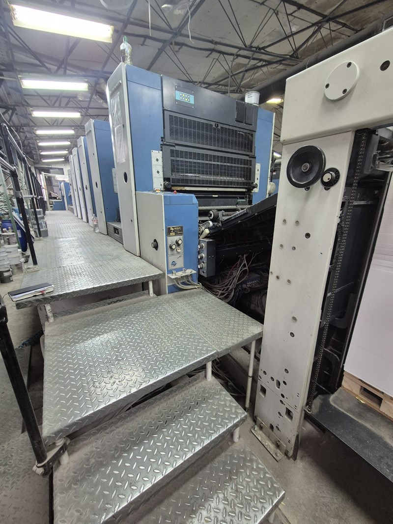 5 color Used KBA RA 104-5+LX SW1 year 1998 | PressCity