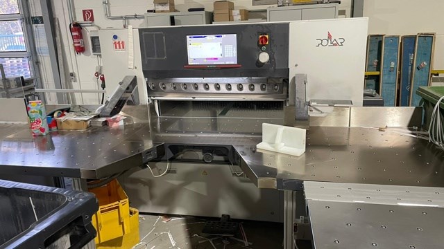 Used Polar N 115 Plus cutting line year 2017 | PressCity