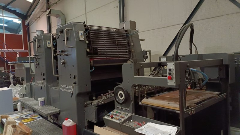 2 color Used Heidelberg SM 72 Z year 1986 | PressCity
