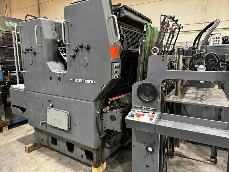 2 color Used Heidelberg SORM/Z year 1991 | PressCity