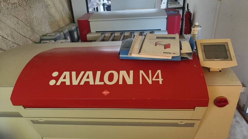 Used AGFA AVALON year 2009 | PressCity