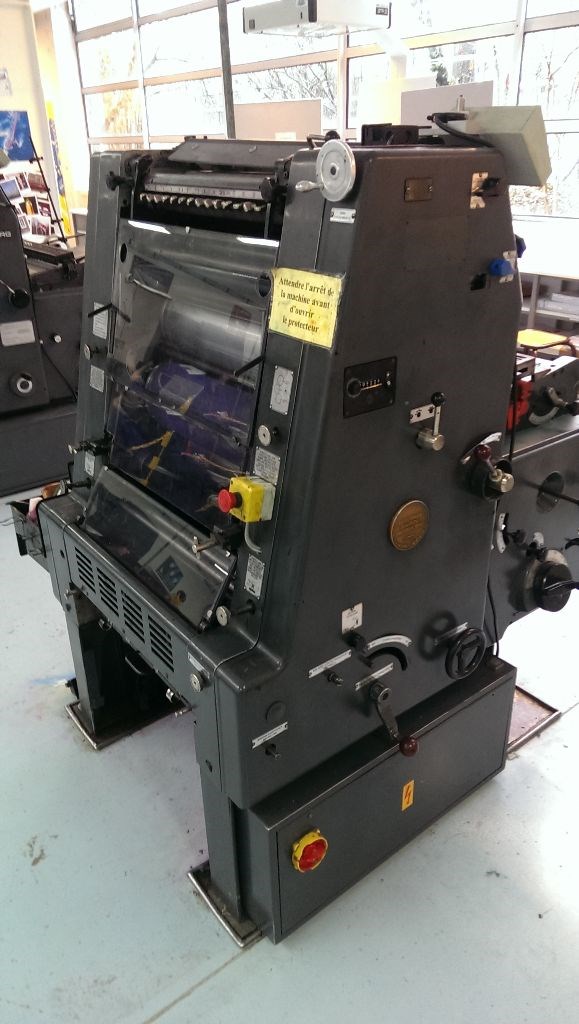 1 color Used HEIDELBERG GTO 46 year 1976 | PressCity