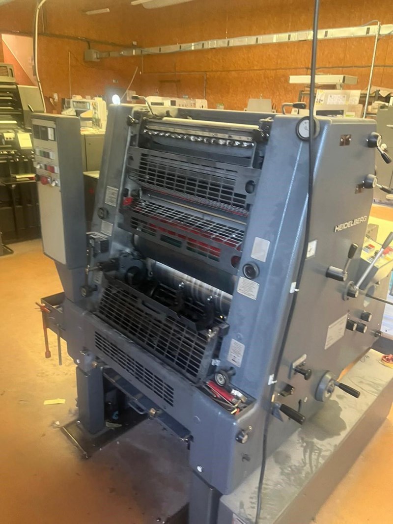 1 color Used HEIDELBERG GTO 52 year 1990 | PressCity