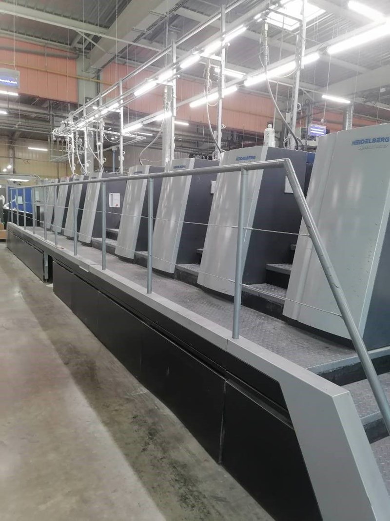 8 color Used HEIDELBERG XL 106/8+P year 2017 | PressCity