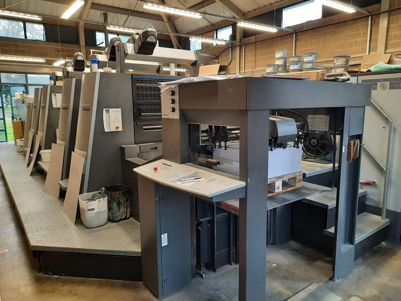 4 color Used HEIDELBERG XL 75/4+PLX year 2008 | PressCity