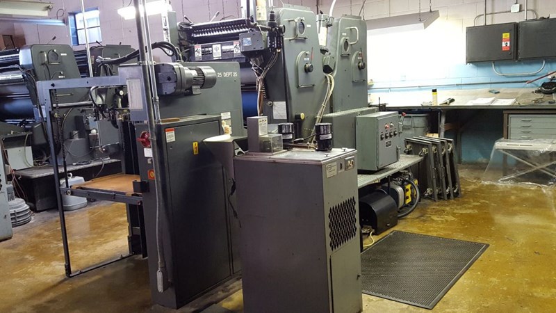 2 color Used HEIDELBERG SORKZ year 1984 | PressCity