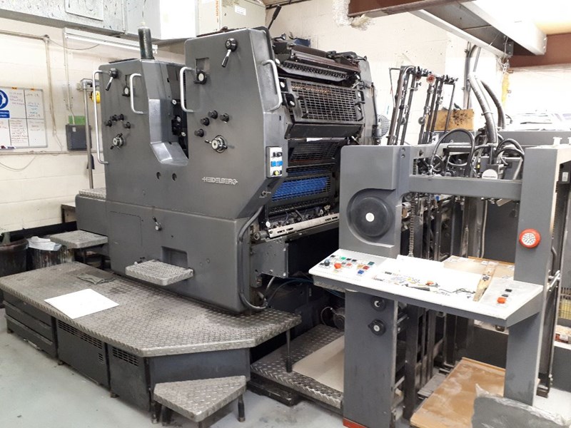 2 color Used HEIDELBERG SORMZ year 1998 | PressCity