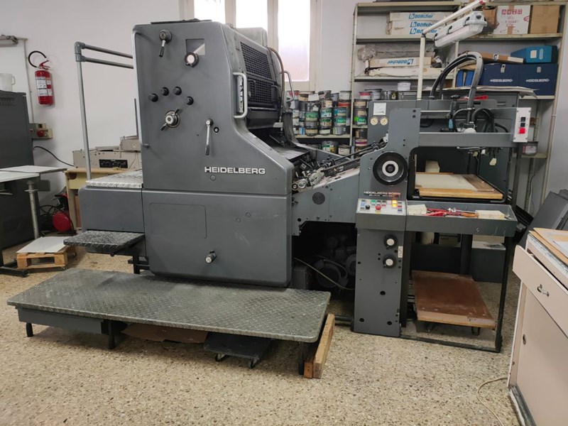 1 color Used HEIDELBERG SORD year 1970 | PressCity