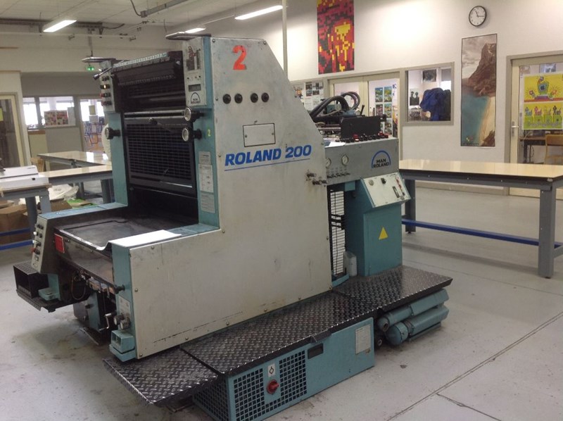 1 color Used ROLAND 201 TOB year 1990 | PressCity
