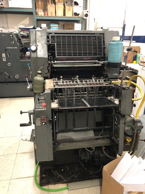 1 color Used Heidelberg GTO 46 year 1981 | PressCity