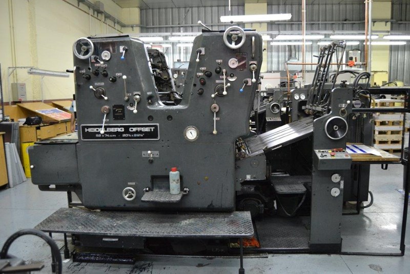 2 color Used Heidelberg SORMZ Age 1977 year 1976 | PressCity