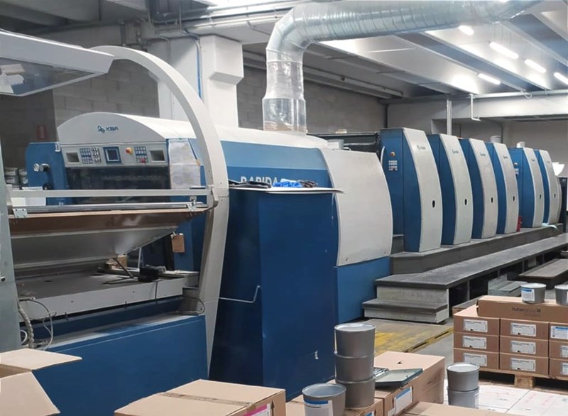 6 color Used KBA Rapida 105 6 SW2 P40 year 2006 | PressCity