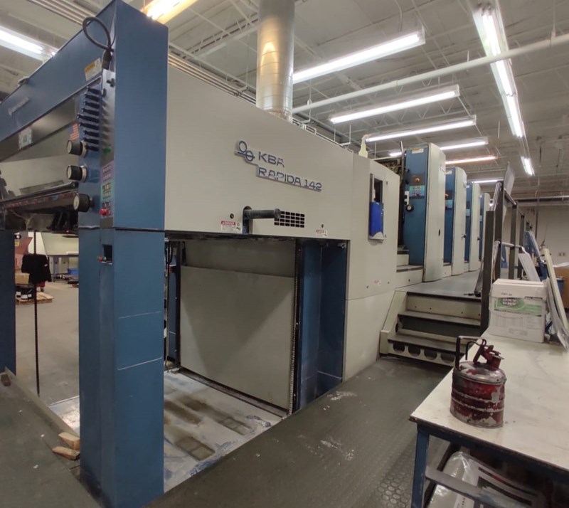 4 color Used KBA Rapida 142 4 2002 year 2002 | PressCity