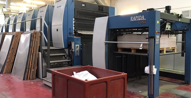 6 color Used KBA Rapida 162A 6+L ALV2 CX year 2007 with UV | PressCity