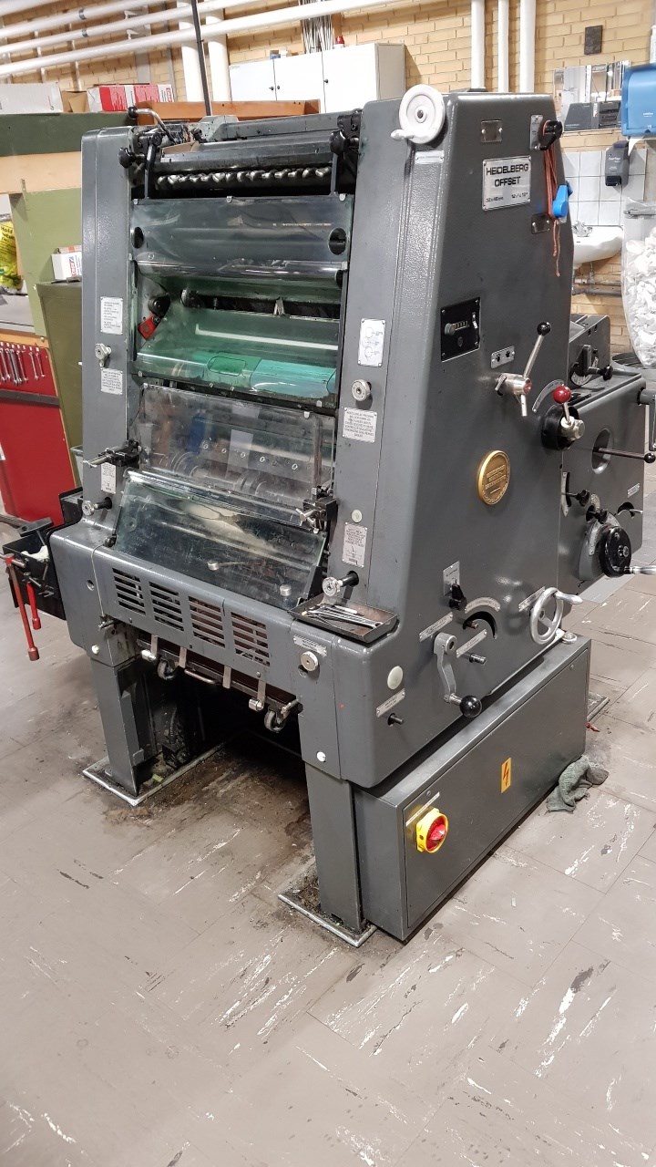 1 color Used Heidelberg GTO 46 + year 1976 | PressCity