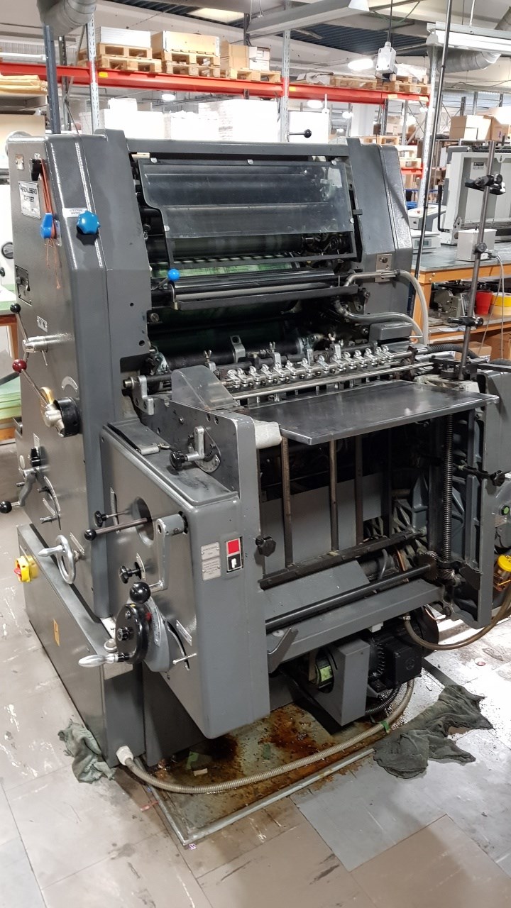 1 color Used Heidelberg GTO 46 + year 1976 | PressCity