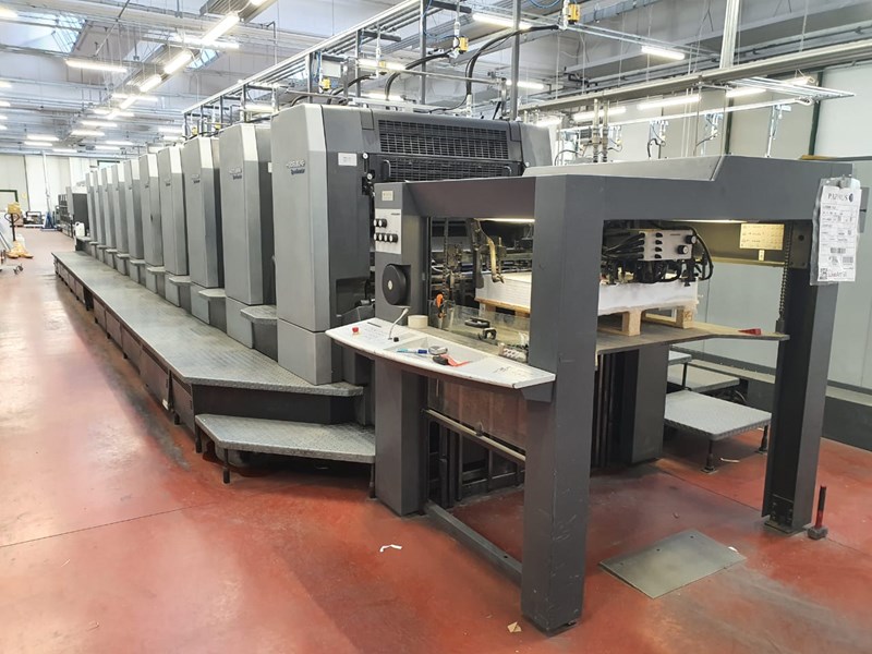 10 color Used Heidelberg SM 102-10-P6-S year 2000 | PressCity