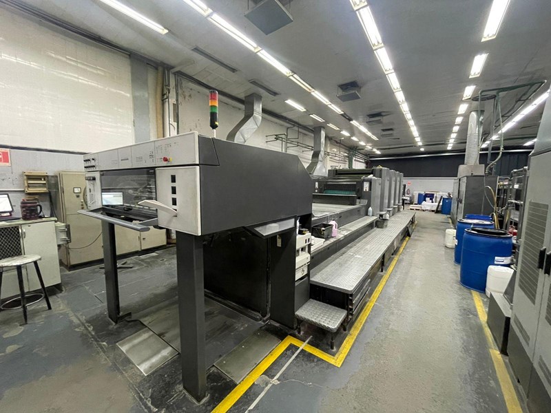 4 color Used Heidelberg CD 102-4+L(X2) year 2001 | PressCity