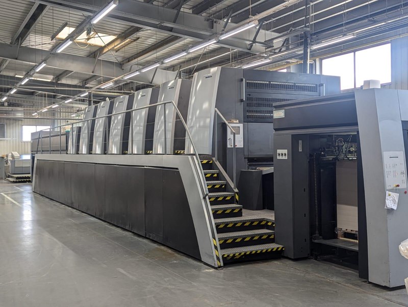 6 color Used Heidelberg VLF XL 145-6+L(X2) year 2012 | PressCity