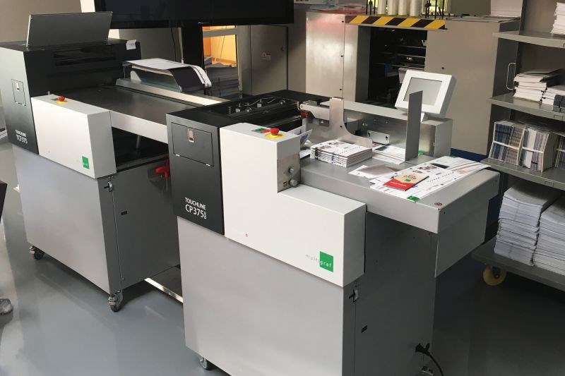 Used Multigraf Touchline CP375 DUO & TCF375 - Creasing, Perforating ...