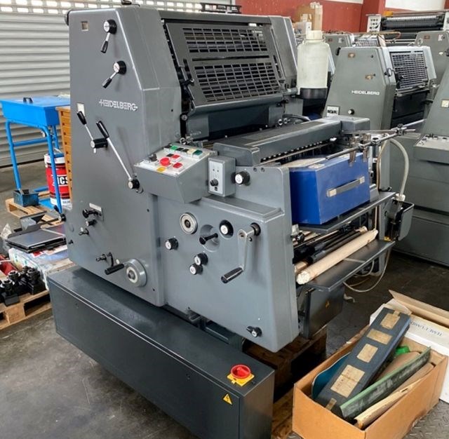 1 color Used Heidelberg GTO 52-1+ (w. N+P) year 1996 | PressCity