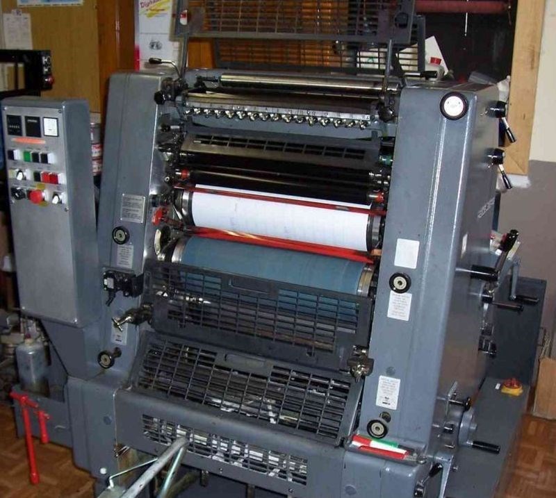 1 color Used Heidelberg GTO 52+ (w. N+P) year 1990 | PressCity