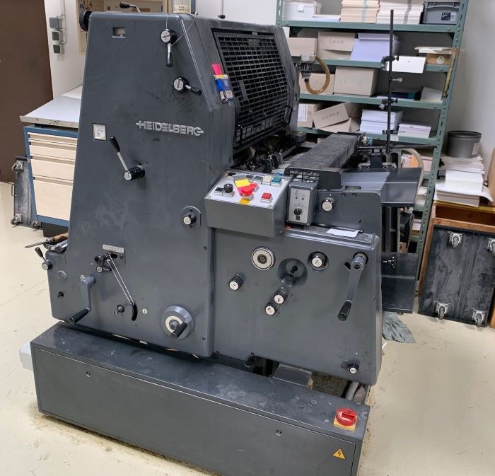 1 color Used Heidelberg GTO 52-1+ (w. N+P) year 1997 | PressCity