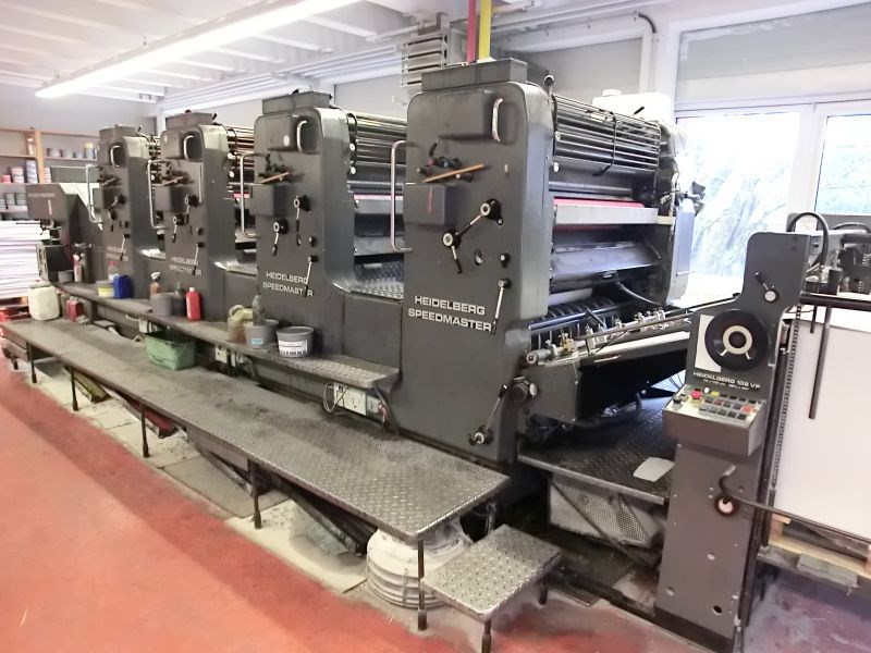 4 color Used Heidelberg SM 102 VP year 1985 | PressCity