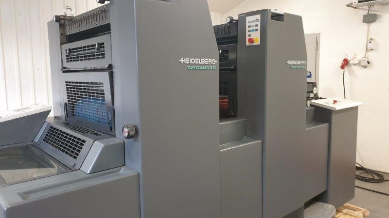 2 color Used Heidelberg SM 52-2+ (w. N+P), straight year 1998 | PressCity